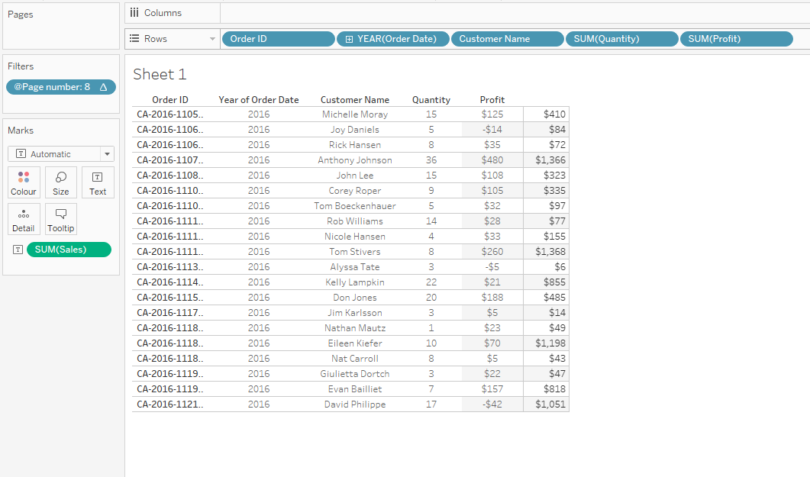 How to Create Table Pagination in Tableau – Data Viz Canvas